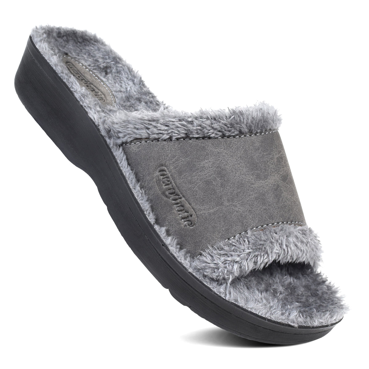 Aerothotic Aspen Women's Slippers | Cozy Faux Fur & Arch Support ...