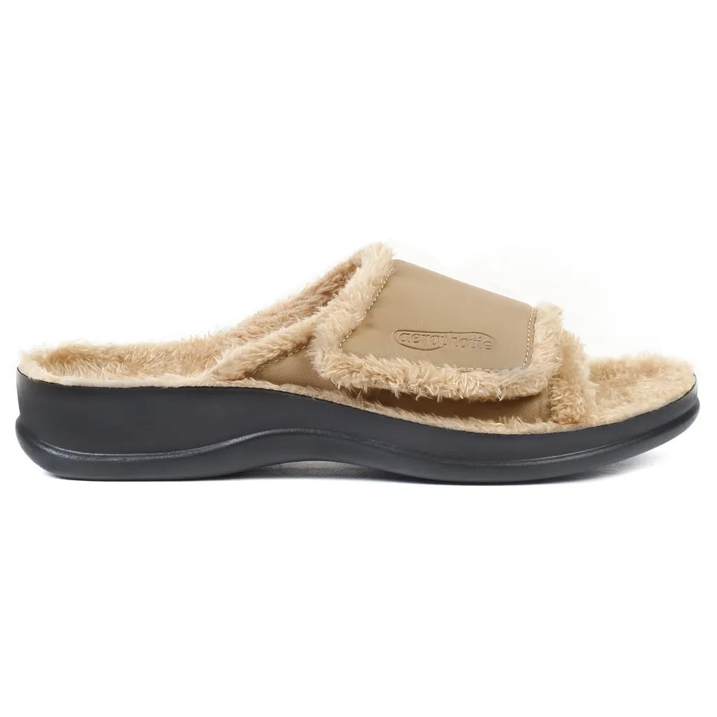 Hadley Women's Slippers-Cozy Faux Fur & Adjustable Fit – Aerothotic