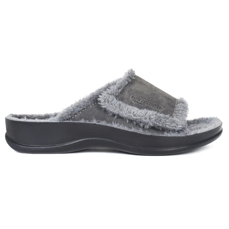 Hadley Women's Slippers-Cozy Faux Fur & Adjustable Fit – Aerothotic